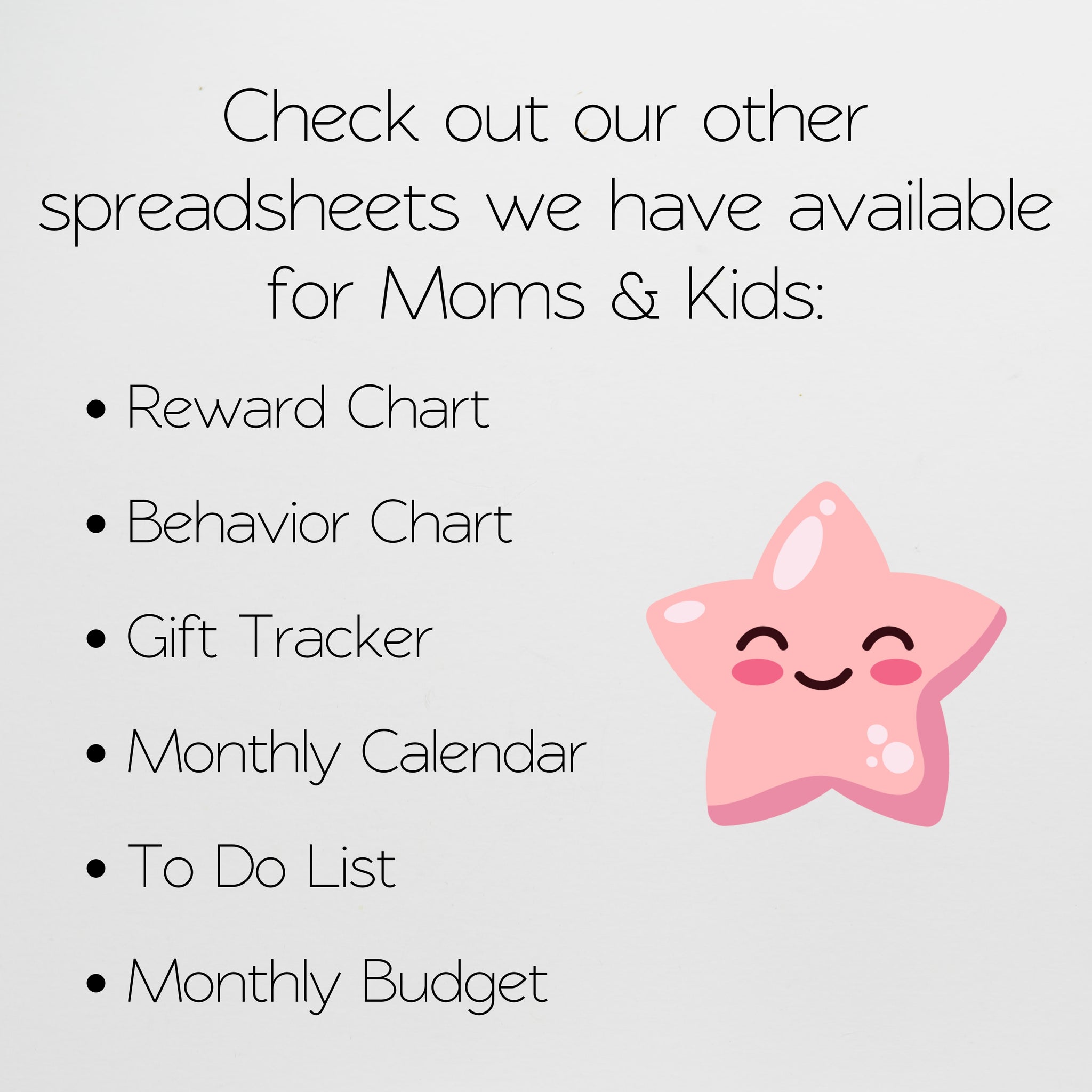 Allowance Tracker Spreadsheet for Kids Template Excel and Google Sheet ...