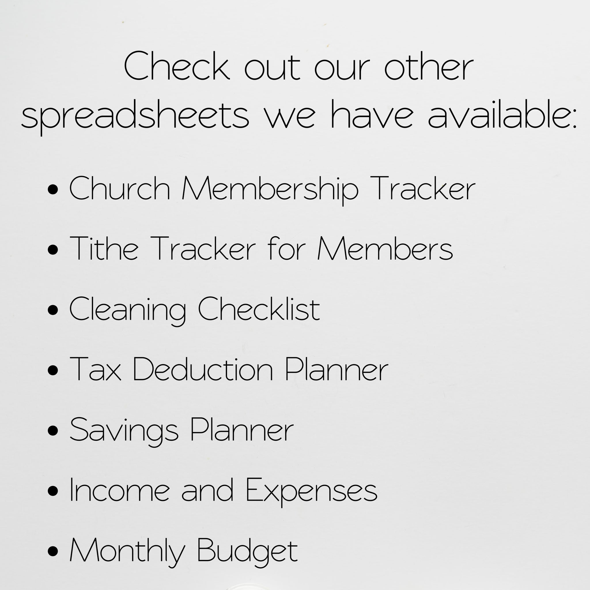 Church Tithing Template Excel Spreadsheet and Google Sheets – Savvy and ...