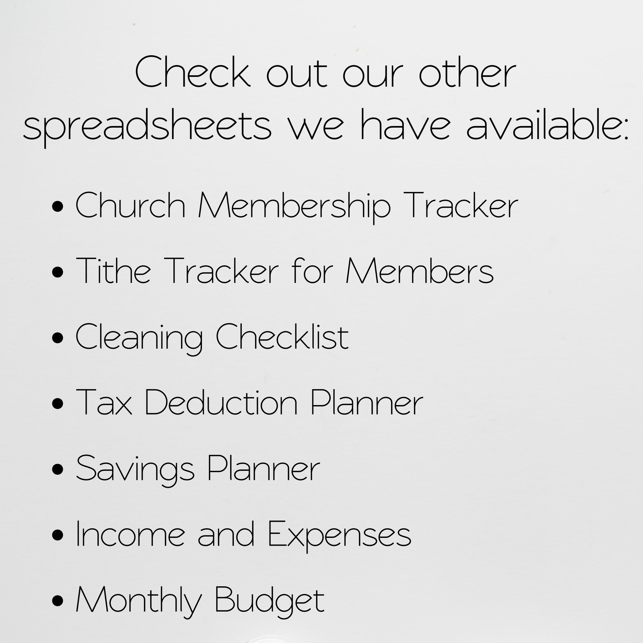 Church Tithing Template Excel Spreadsheet and Google Sheets – Savvy and ...