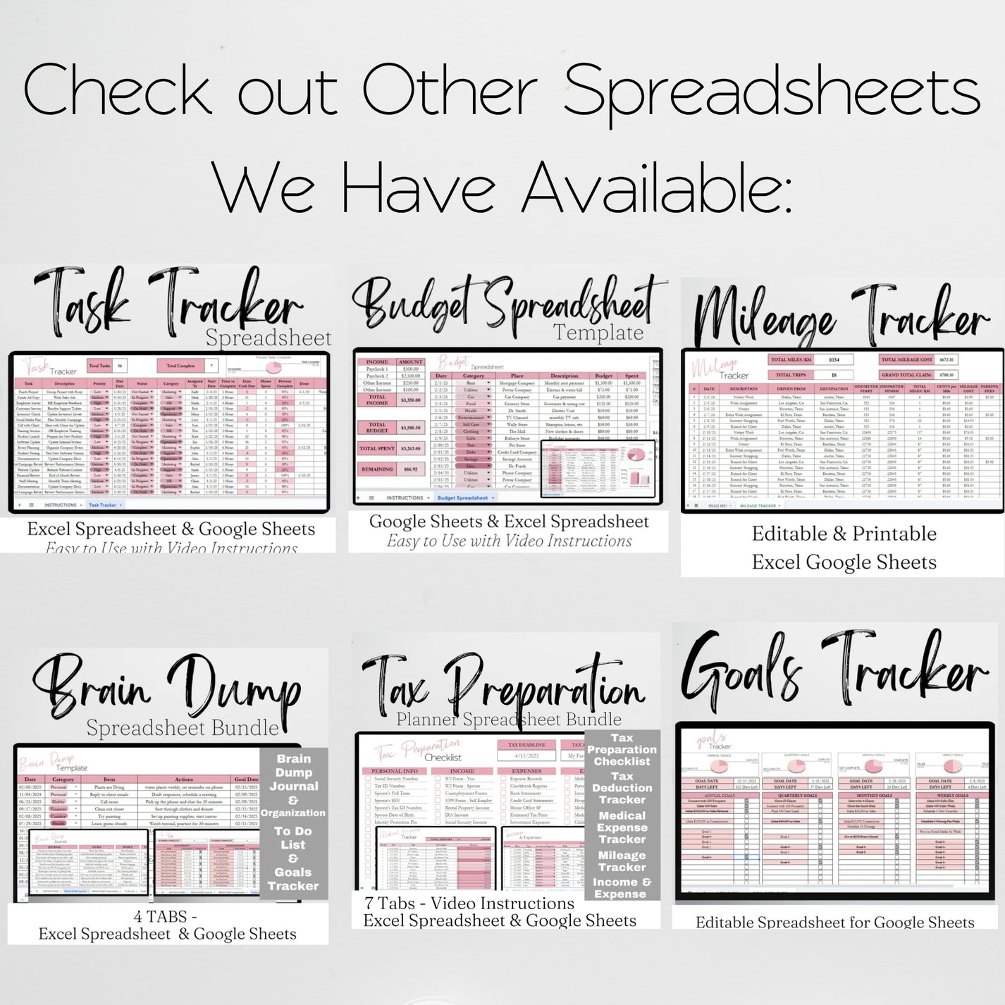 Trade Show Checklist Template for Google Sheets and Excel Spreadsheet ...