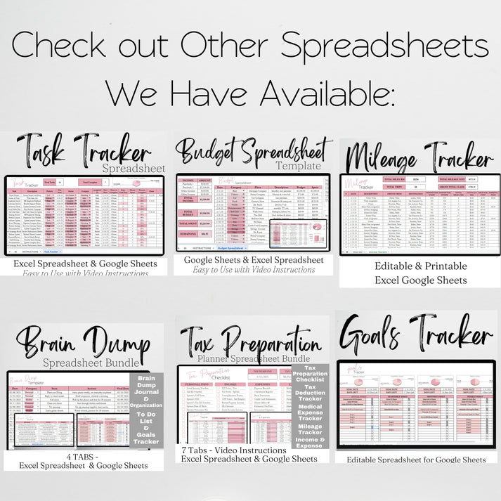 Trade Show Checklist Template for Google Sheets and Excel Spreadsheet ...