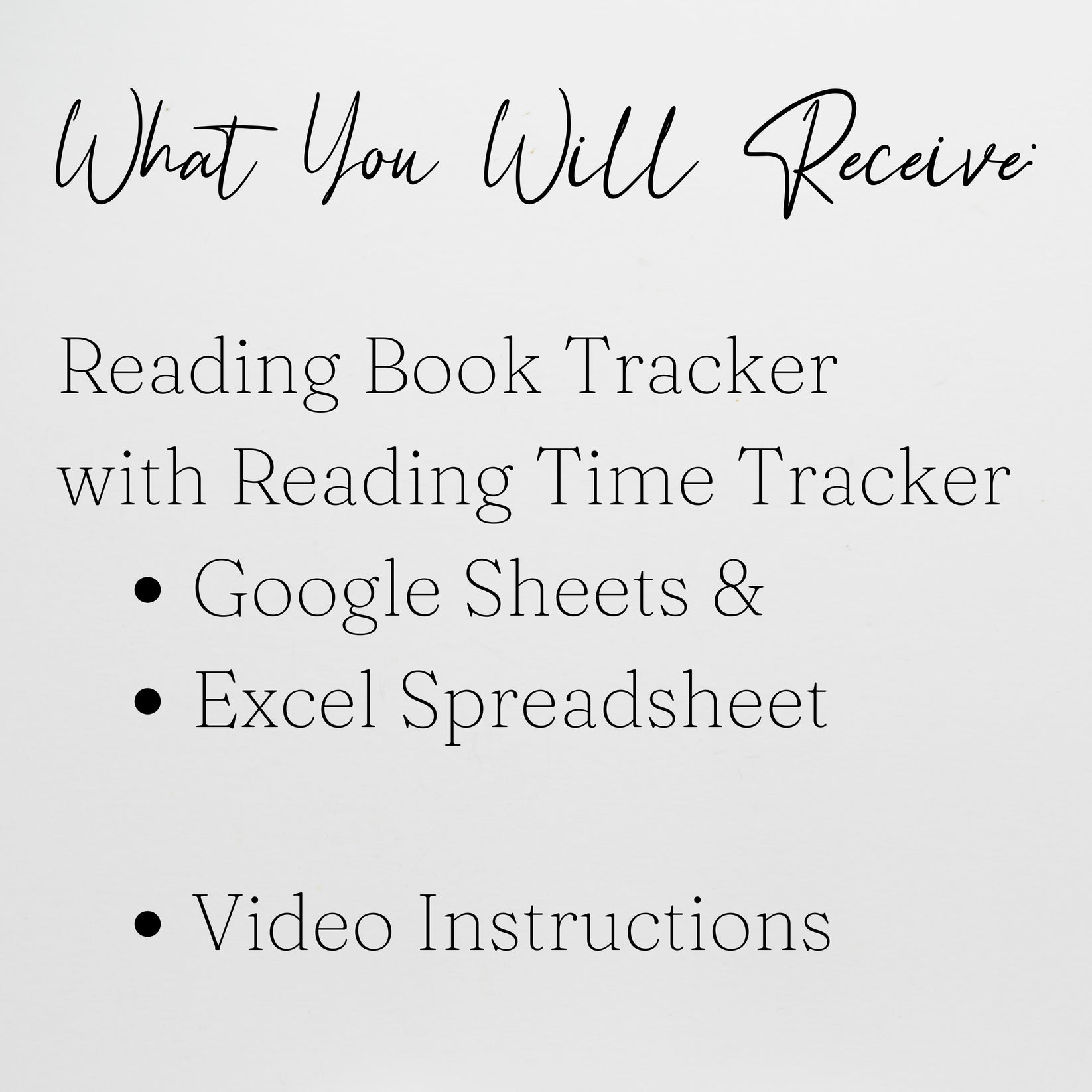 Reading Tracker Template Google Sheets and Excel Spreadsheet – Savvy ...