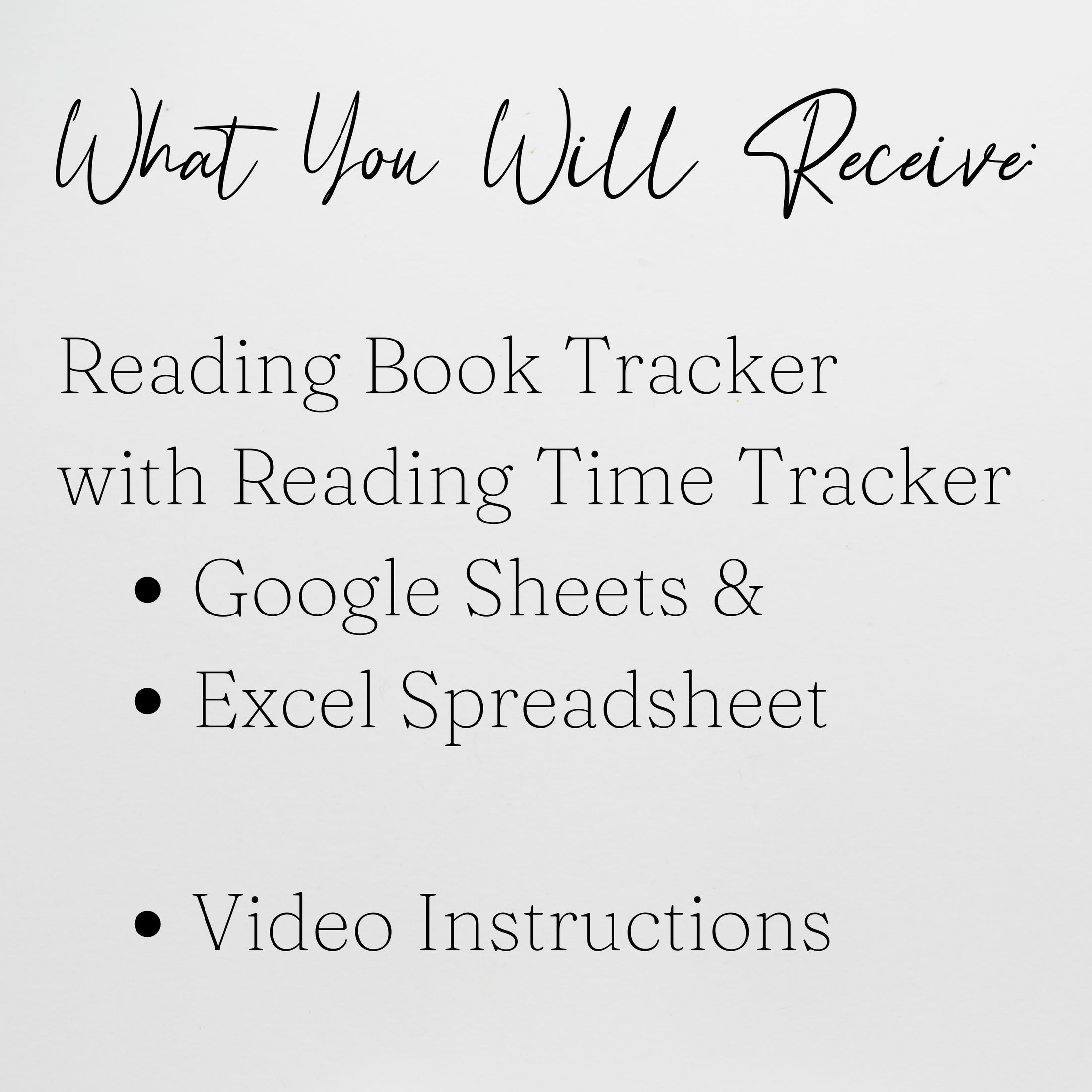 Reading Tracker Template Google Sheets and Excel Spreadsheet – Savvy ...