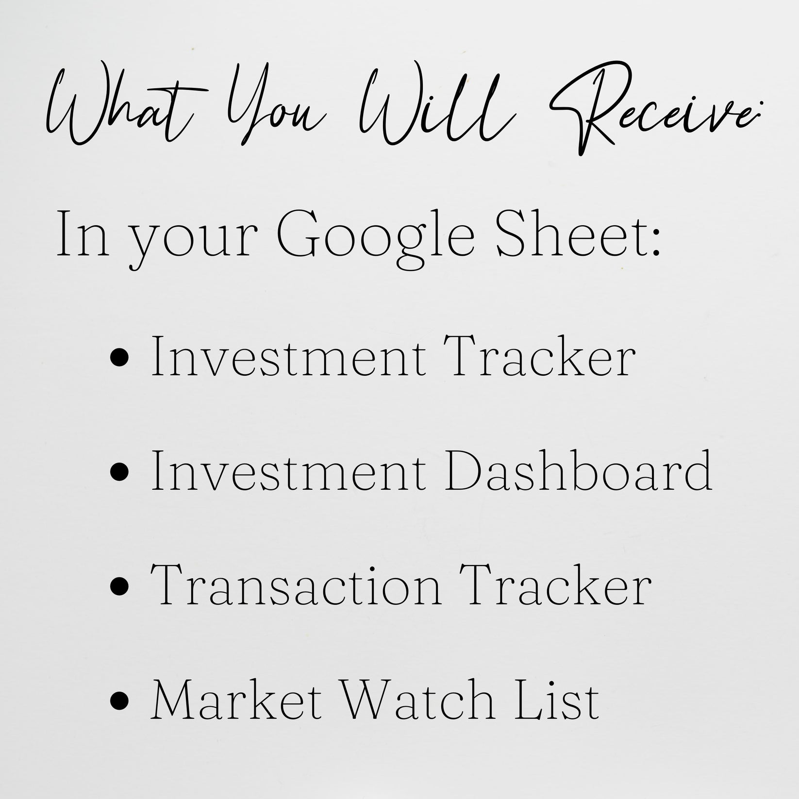 Investment Tracker Template Spreadsheet Google Sheet – Savvy and Thriving