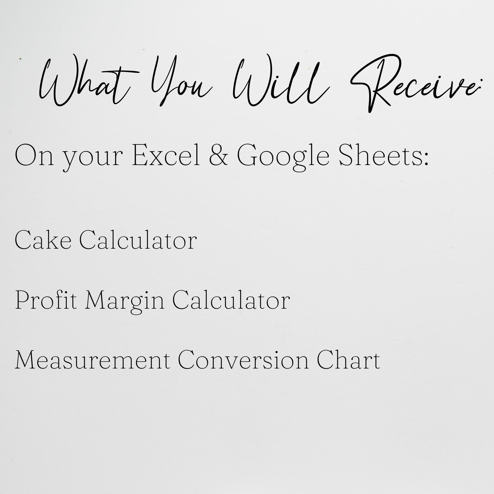 Cake Calculator Template Google Sheets and Excel Spreadsheet – Savvy ...