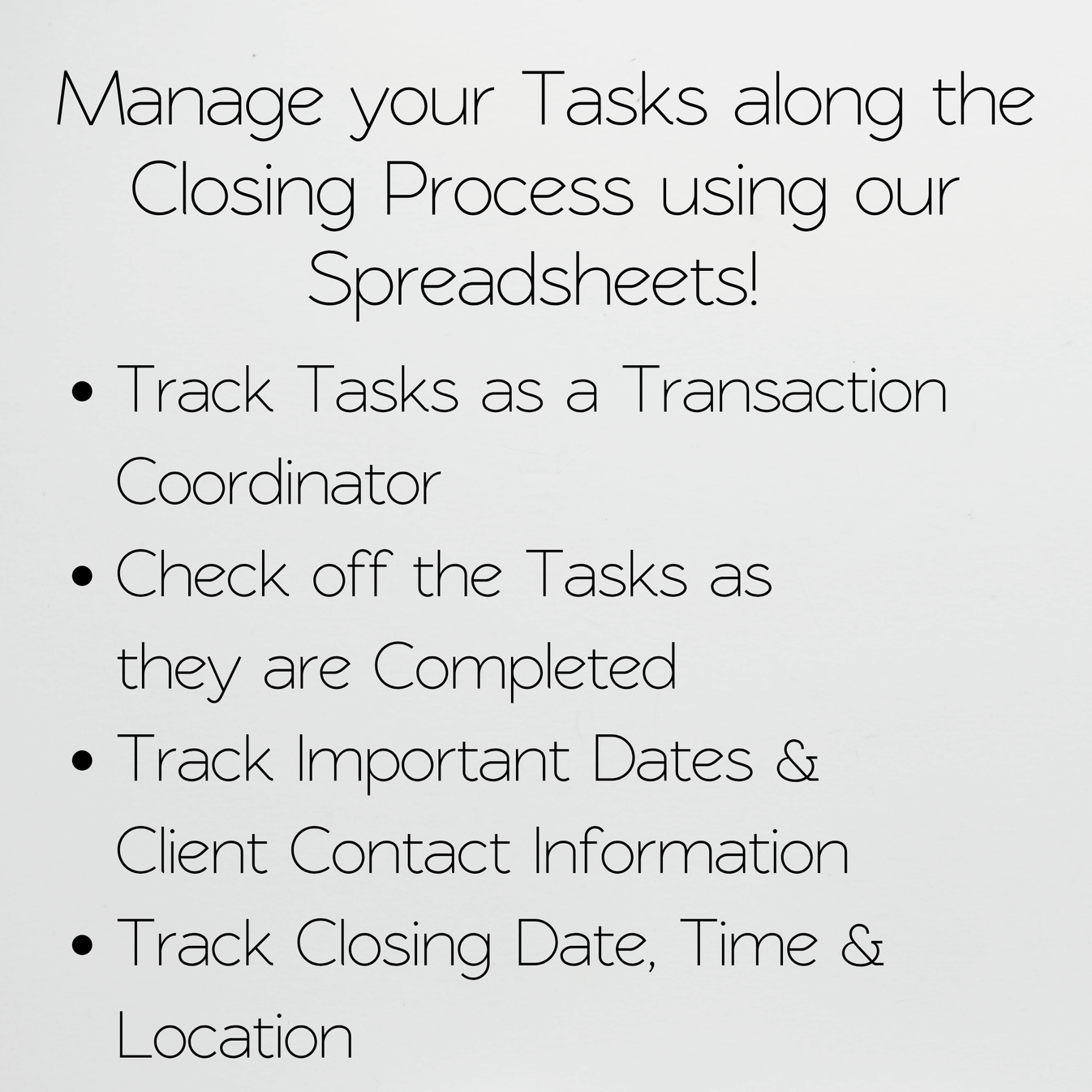 Real Estate Transaction Coordination Checklist Template Google Sheets ...