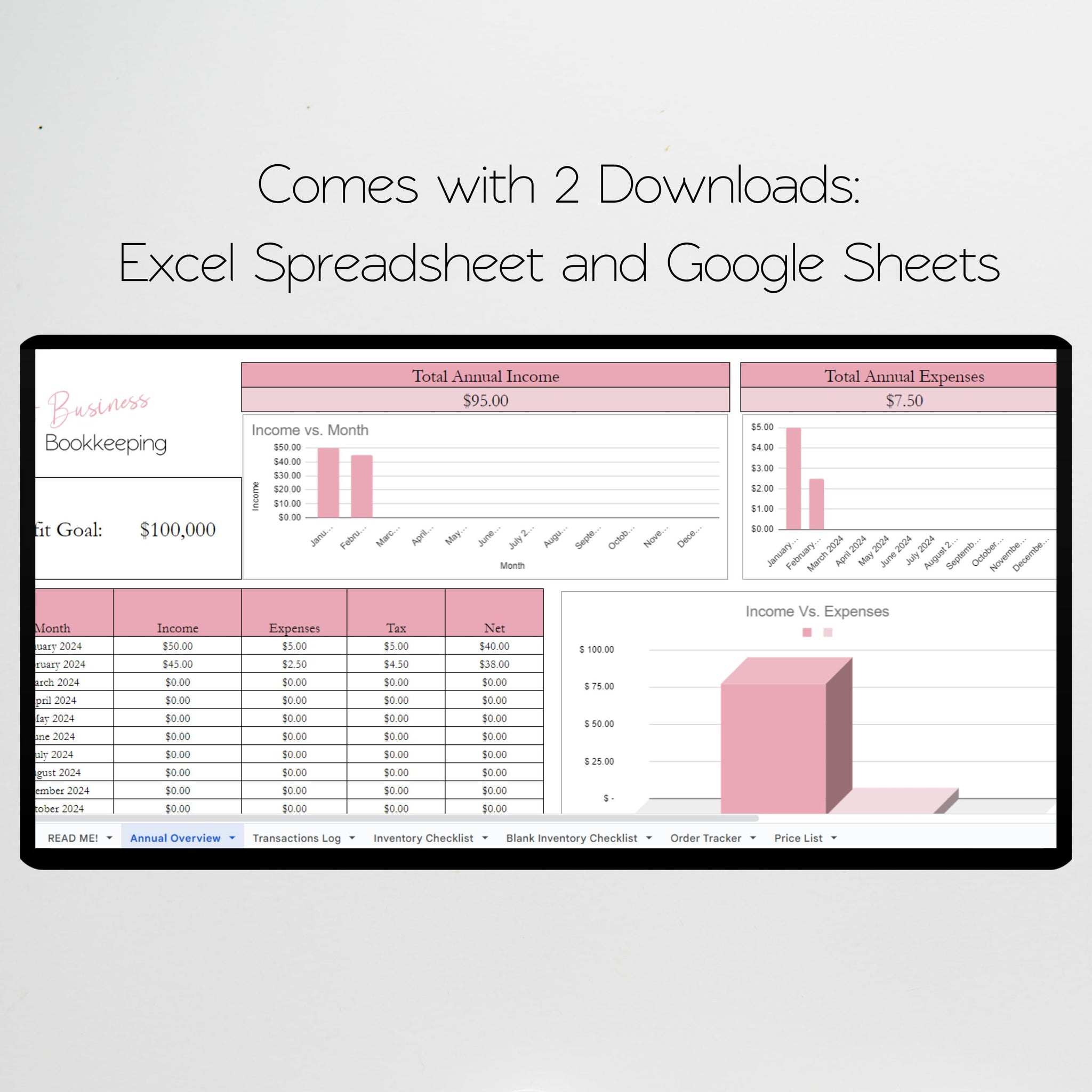 Pet Business Planner Bundle Google Sheet and Excel Spreadsheet – Savvy ...