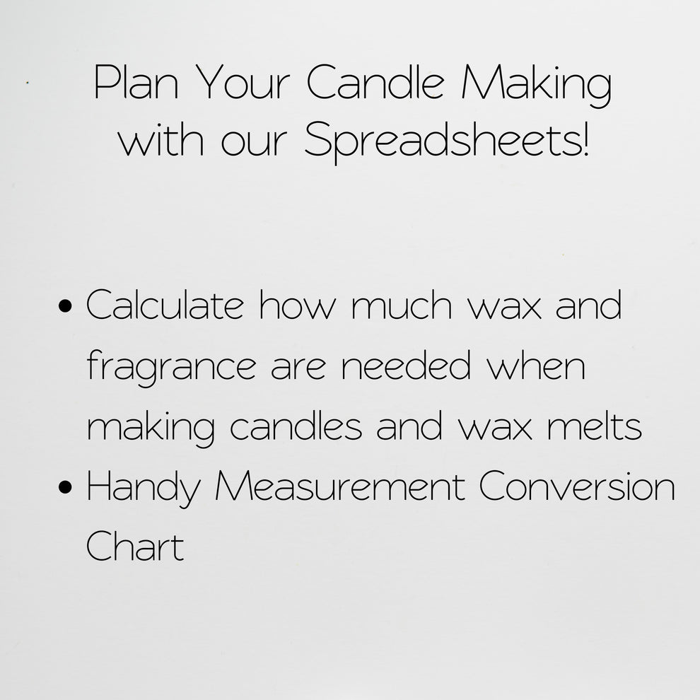 Fragrance Calculator Template Google Sheet and Excel Spreadsheet ...