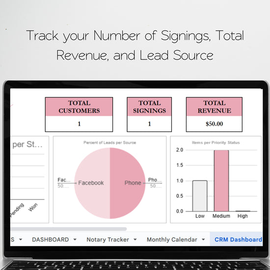 Notary Bookkeeping Template Google Sheets and Excel Spreadsheet – Savvy ...