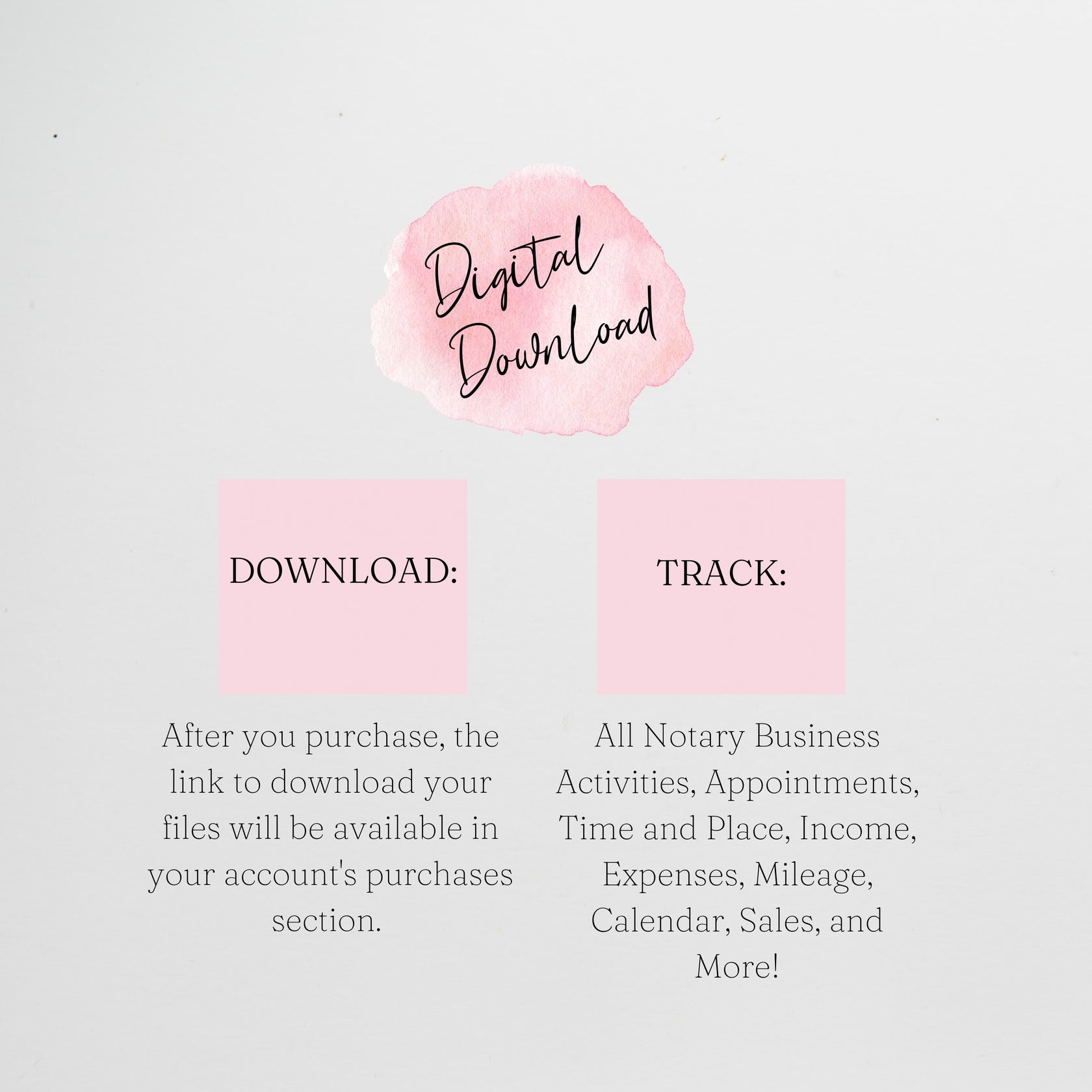 Notary Business Template Spreadsheet Bundle, Templates for Mobile Nota ...