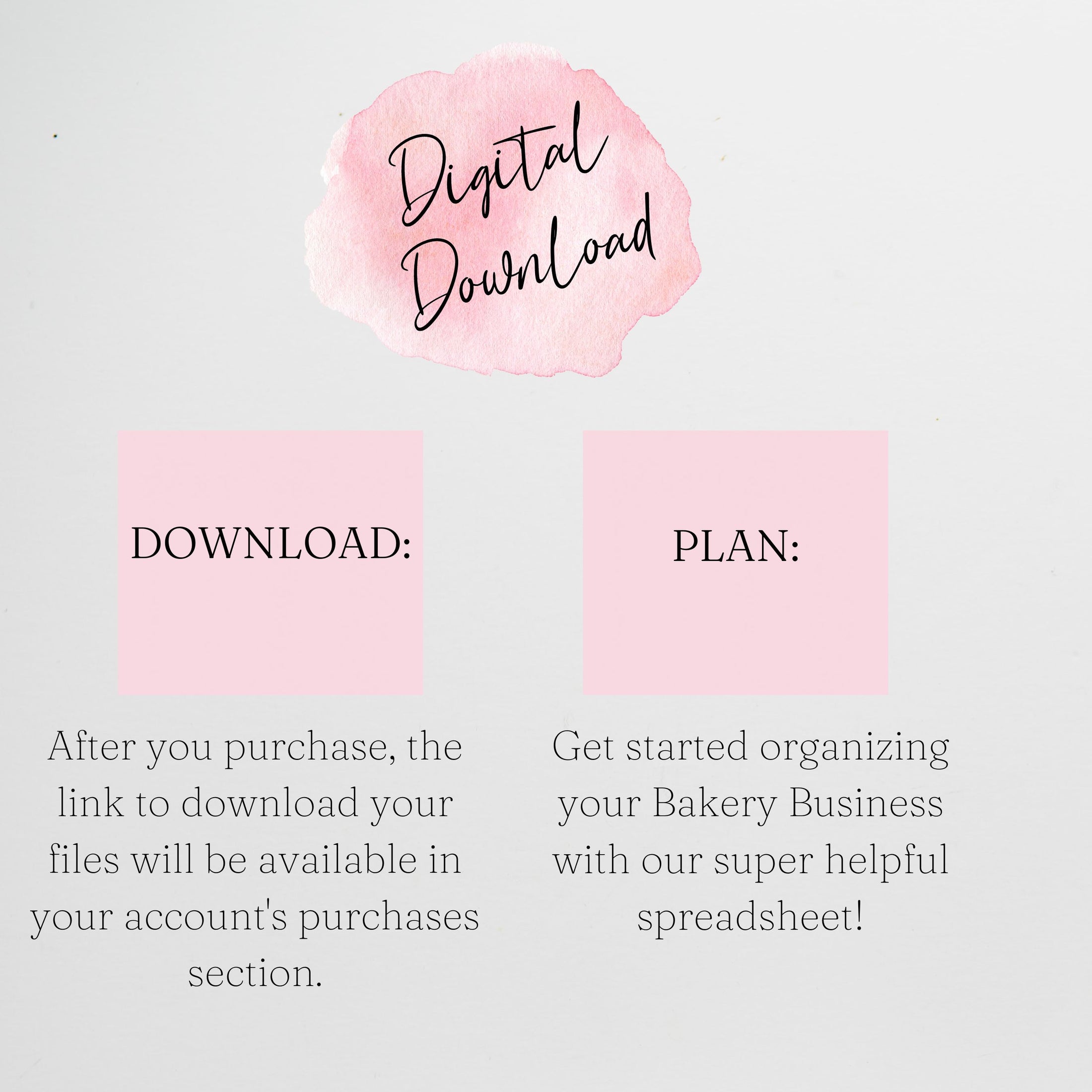 Bakery Business Template Bundle Google Sheet and Excel Spreadsheet ...
