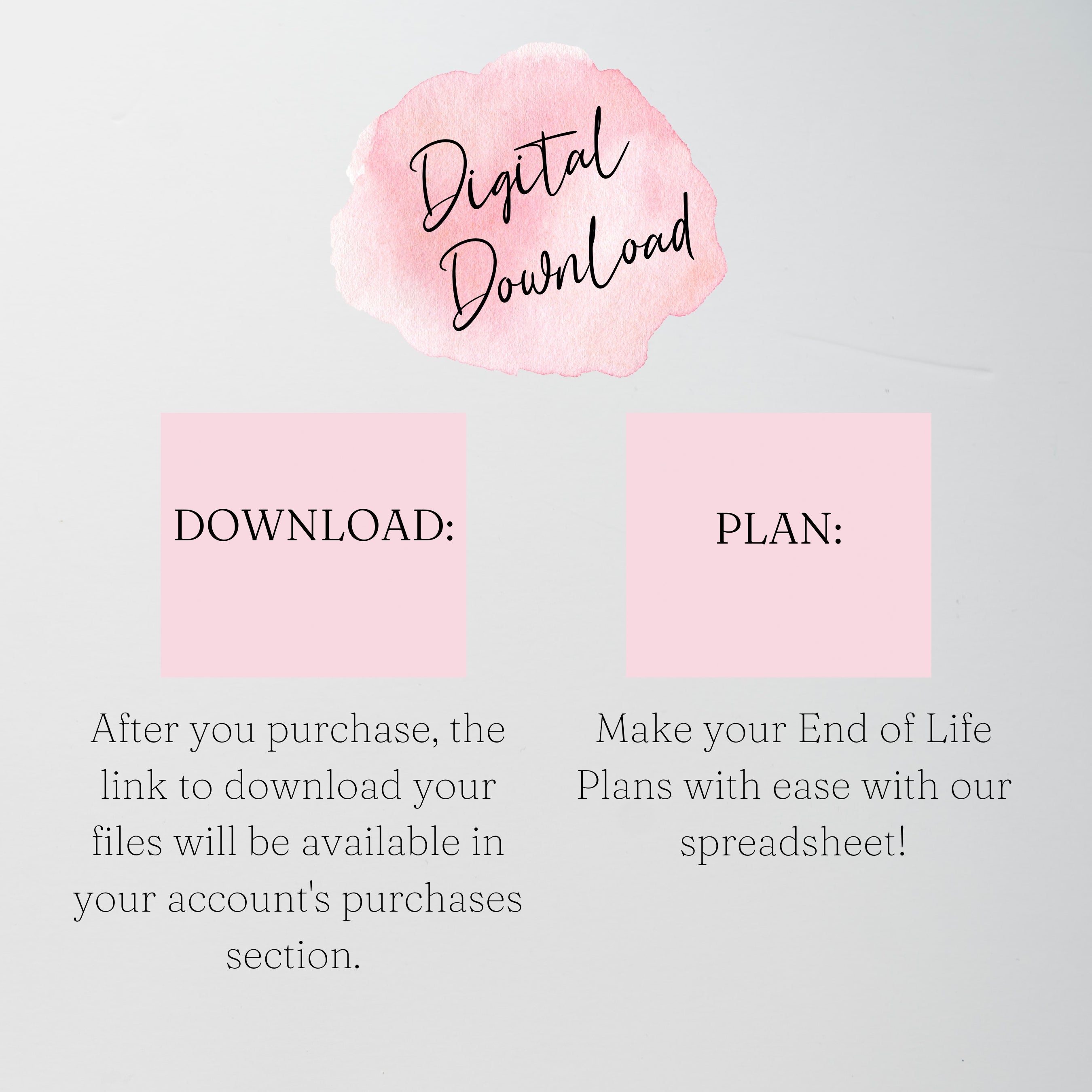 End of Life Planner Google Sheet Template, Death Planner – Savvy and ...