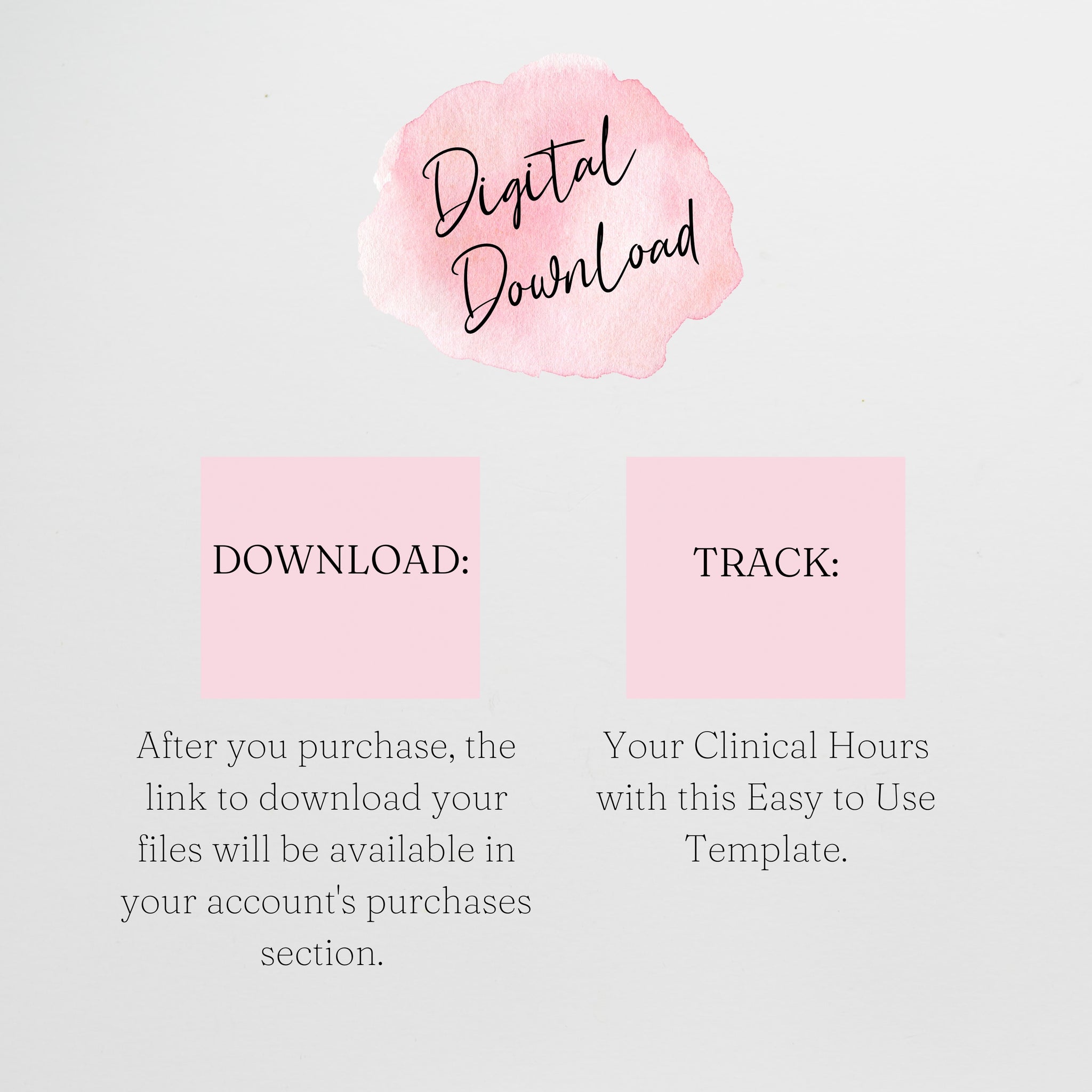 Clinical Hours Tracker Template Excel Spreadsheet and Google Sheets ...