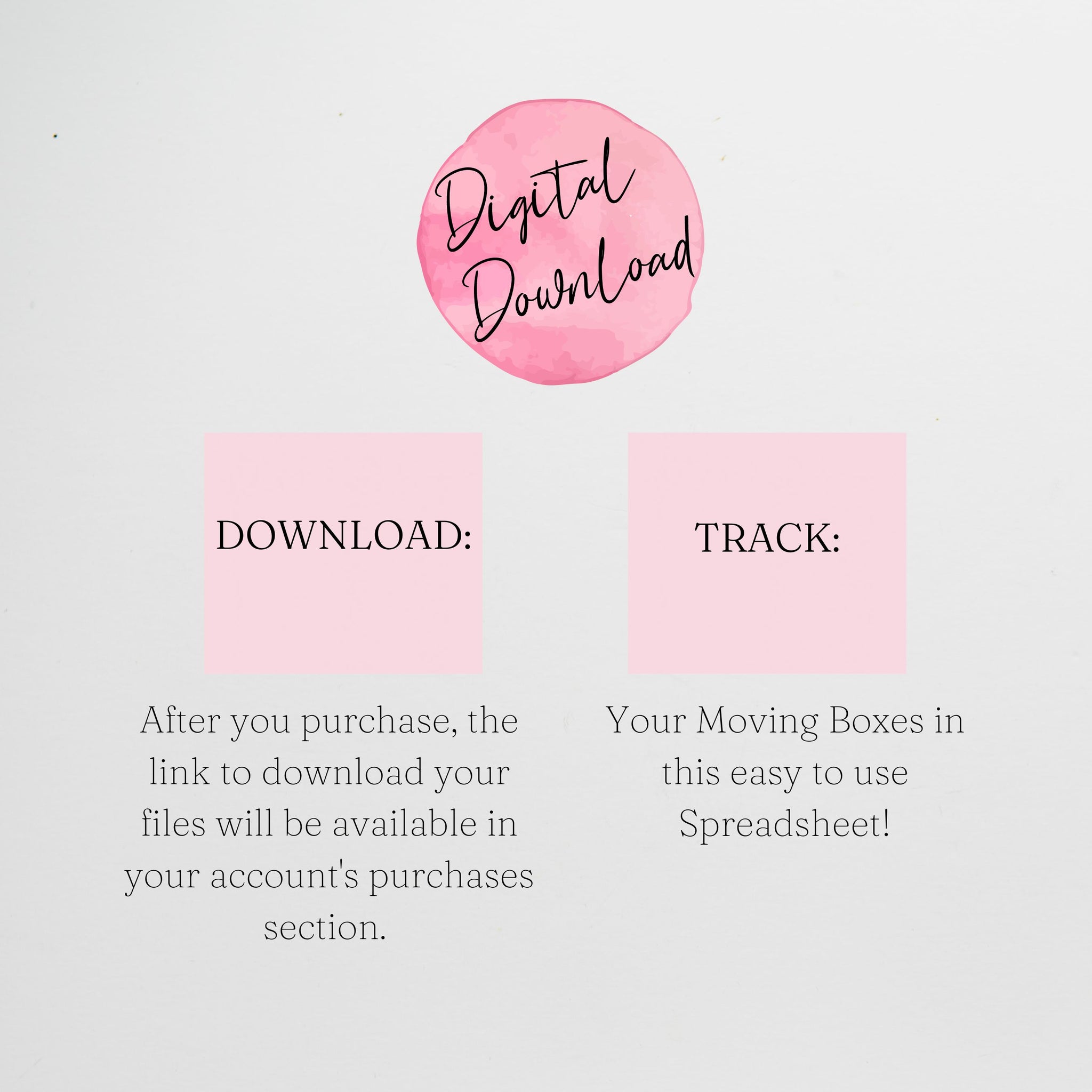 Moving Box Inventory Google Sheet and Excel Spreadsheet – Savvy and ...