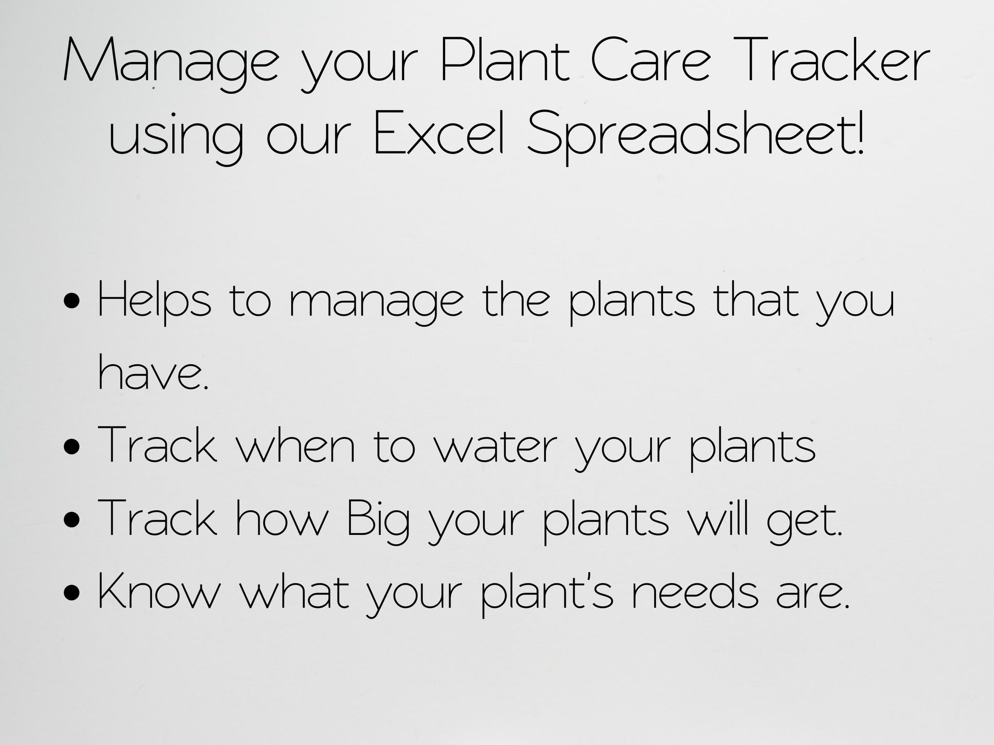 Plant Care Tracker Template Excel Spreadsheet Google Sheets – Savvy and ...